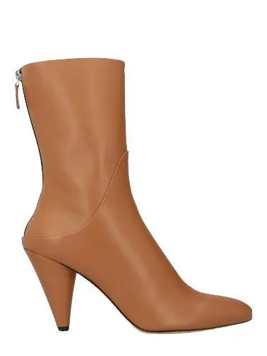 Proenza Schouler Lambskin Ankle Boots - Brown