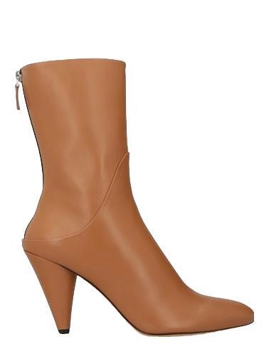 Proenza Schouler Lambskin Ankle Boots - Tan