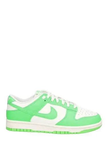 Nike W Dunk Low Leather Sneakers - Green