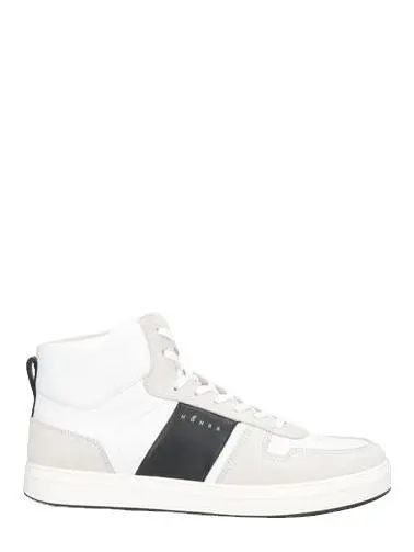 Hogan Leather High-top Sneakers - White