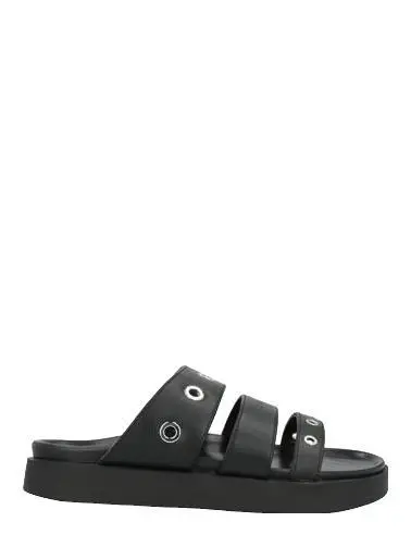 Inuikii Leather Sandals With Studs - Black