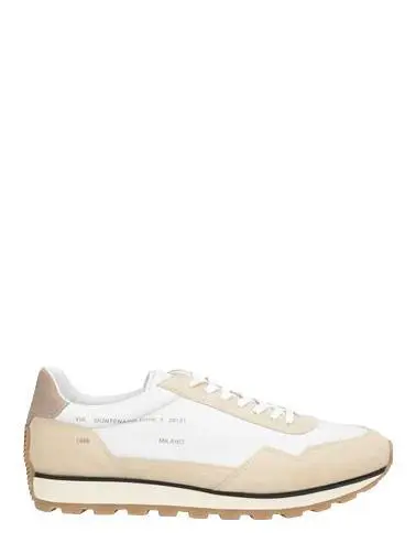 Hogan Leather Sneakers - Beige
