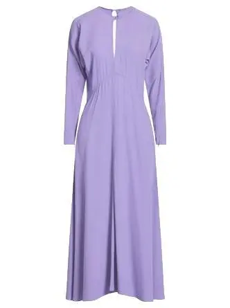 Liviana Conti Flared Maxi Dress - Purple