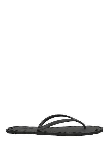 CARLOTHA RAY Thong Sandal In Synthetic Material - Black