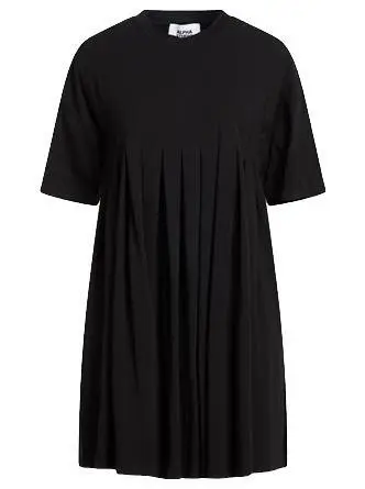 Alpha Studio Pleated Mini Dress - Black