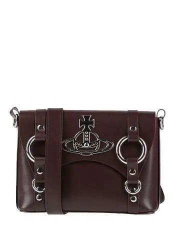 VIVIENNE WESTWOOD Cross-body Flap Bag - Brown