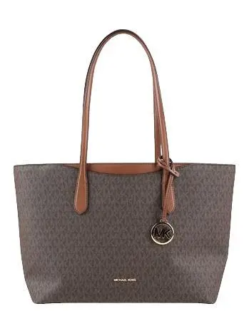 Michael Kors Logo-print Tote - Brown