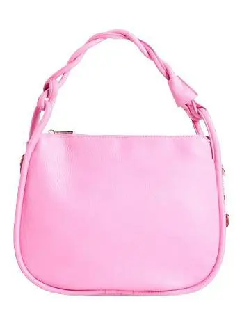 LAURA DI MAGGIO Leather Hobo Bag - Pink