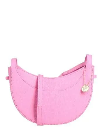 LAURA DI MAGGIO Leather Hobo Cross-body Bag - Pink