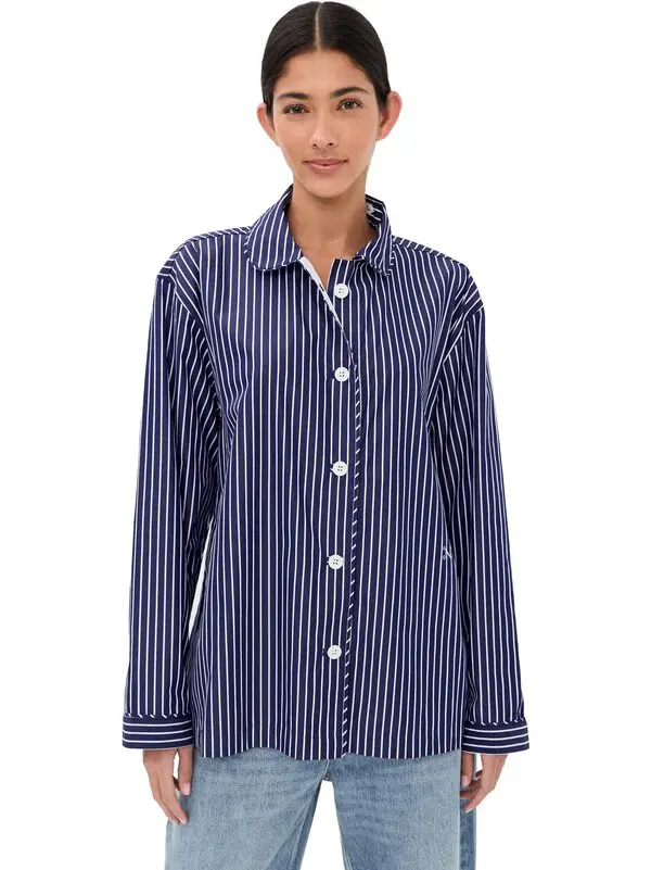 NACKIYE Life Is A Beach Shirt - Sailor Stripe