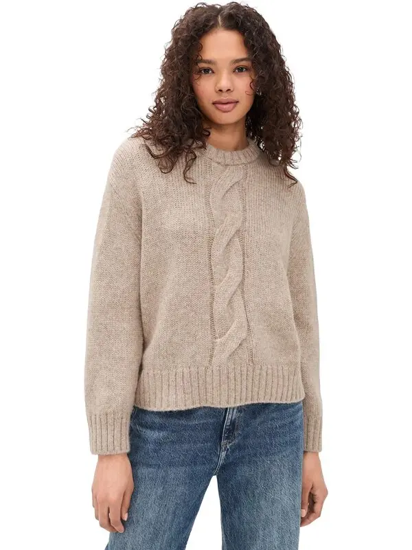 Jenni Kayne Tove Alpaca Pullover - Oat
