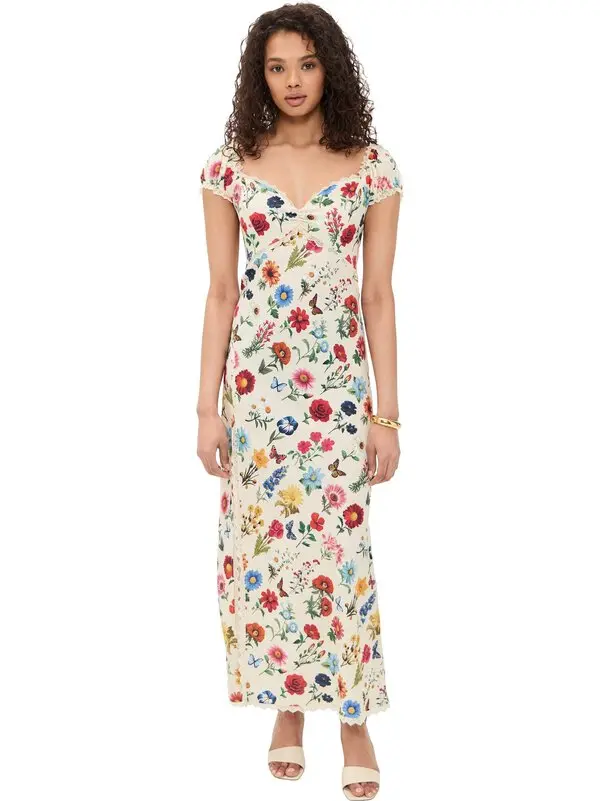 Show Me Your Mumu Nicola Floral Maxi Dress - French Floral