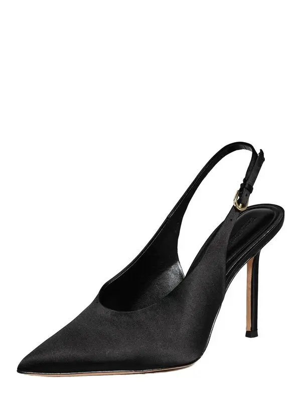 FAVORITE DAUGHTER Remy Slingback Heels - Black