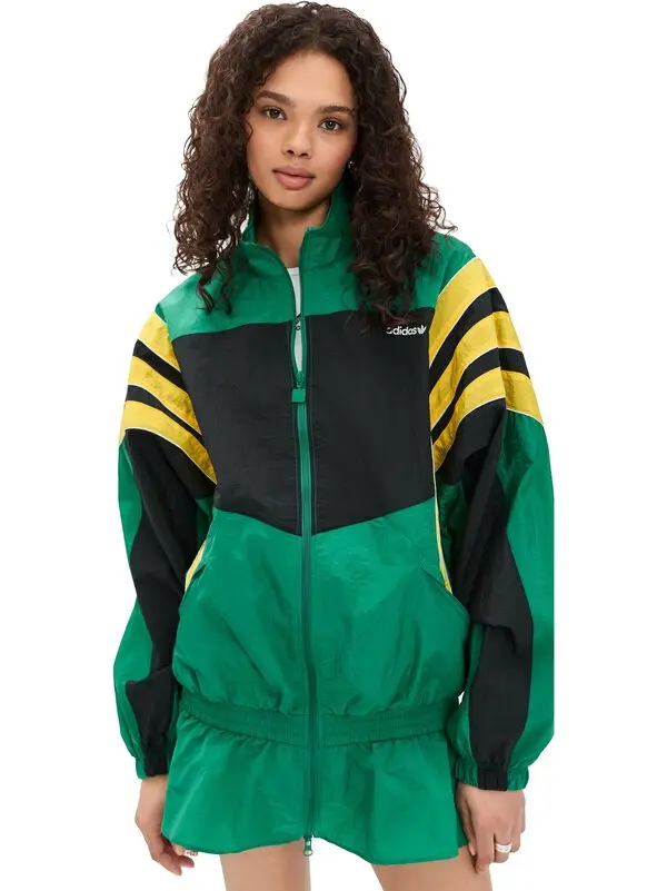 Adidas Santiago Track Top - Bold Green