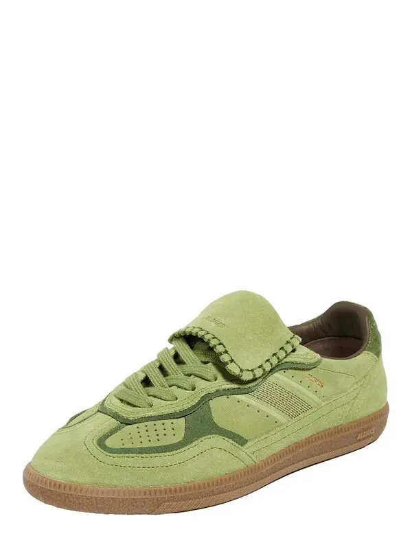 ALOHAS Tb.490 Club Suede Leather Sneakers - Suede Green