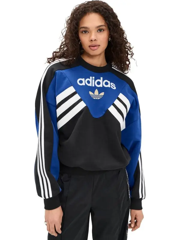 Adidas Crew Neck Pullover - Team Royal Blue/black