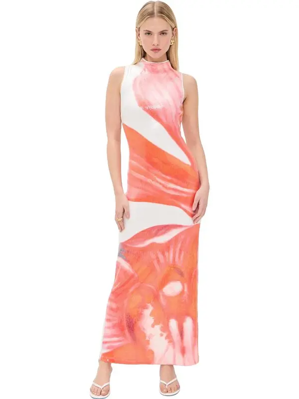 Significant Other Lucinda Maxi Dress - Tangerine Bloom