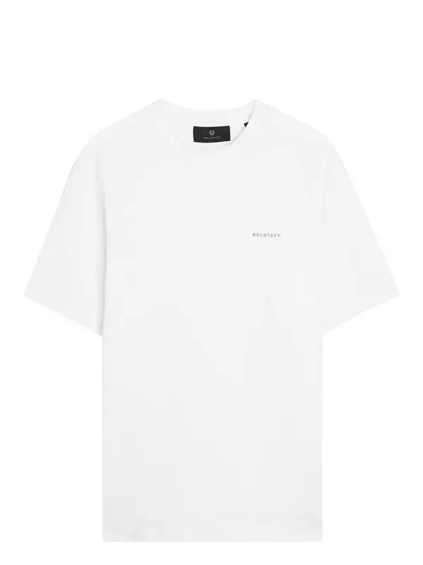 Belstaff Logo Stretch-cotton T-shirt - White