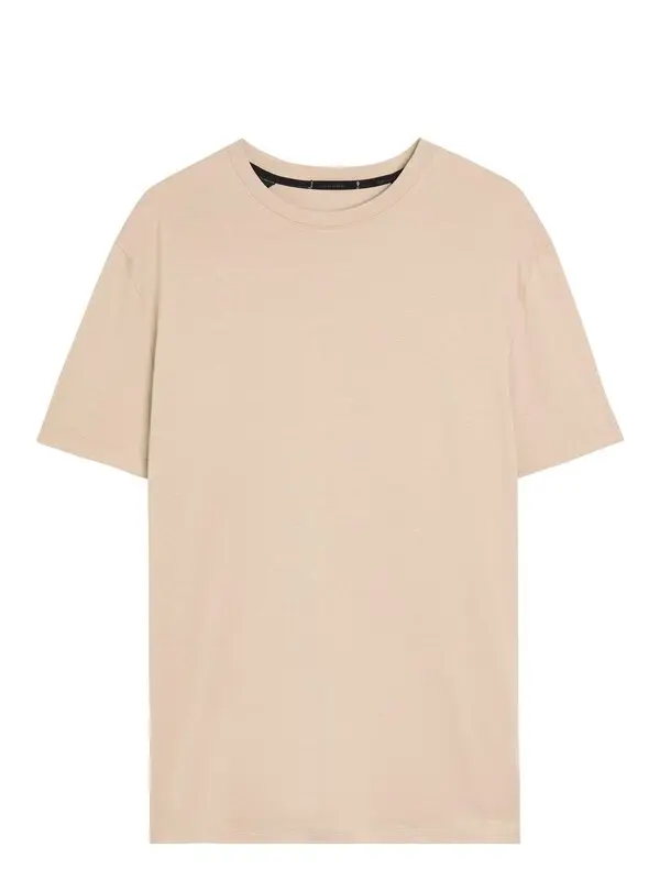 On Focus-t Jersey T-shirt - Beige