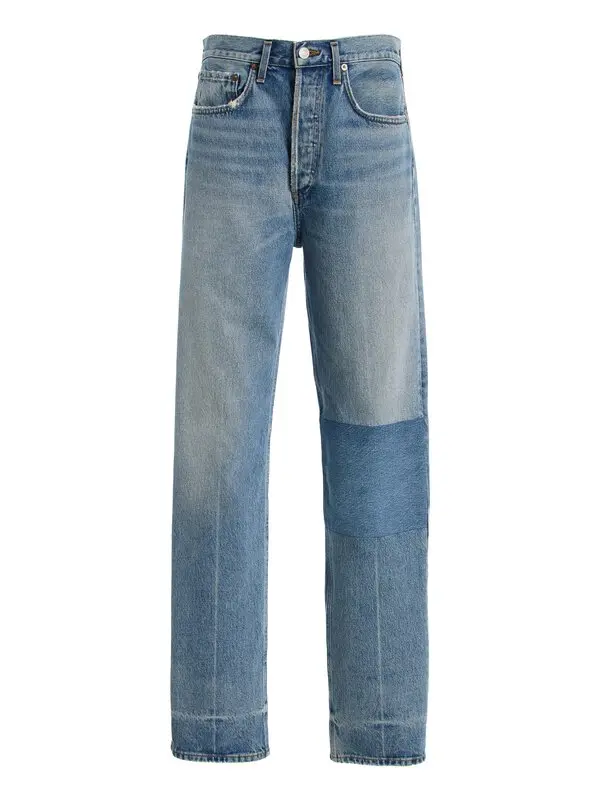 AGOLDE 90’s Rigid Mid-rise Loose-fit Jeans - Medium Wash