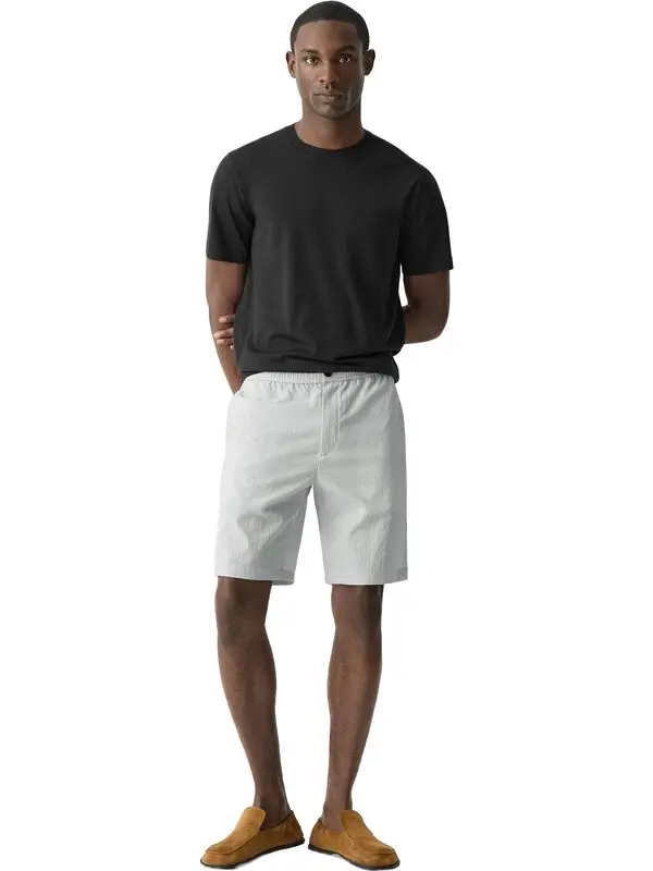 Theory Curtis Drawstring Short - Dark Vapor