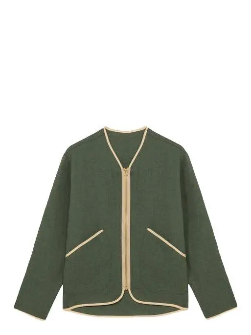 FORTELA Virgin Wool Jacket - Green