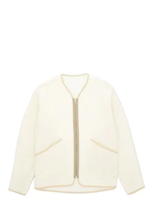 FORTELA Virgin Wool Jacket - White