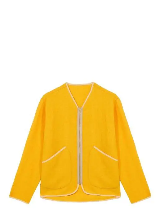 FORTELA Virgin Wool Jacket - Yellow