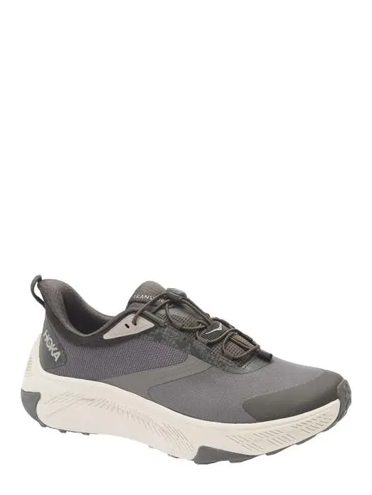 HOKA® Transport 2 Water Repellent Hiking Sneaker - Gravel/stucco