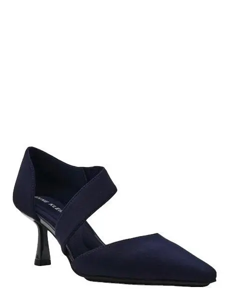 Anne Klein Cerys Pump - Navy Stretch