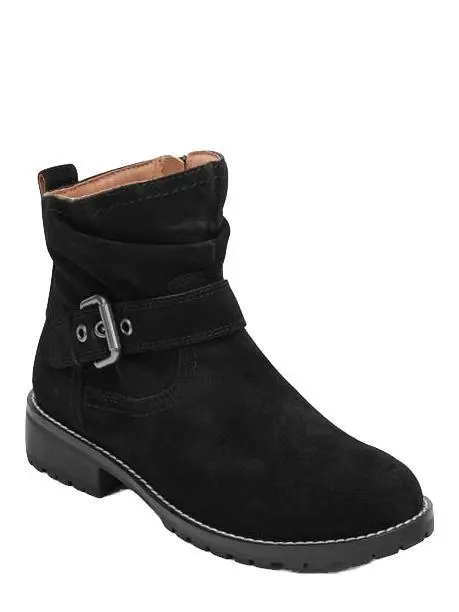 EARTH® Thrill Leather Bootie - Black