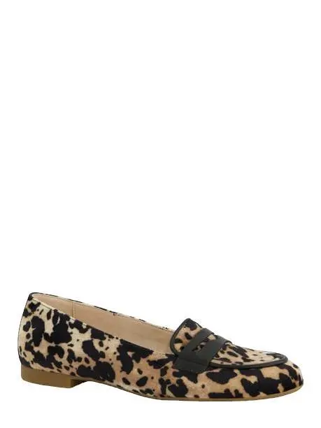 Paul Green Dottie Penny Loafer - Sand Black Leo Combo