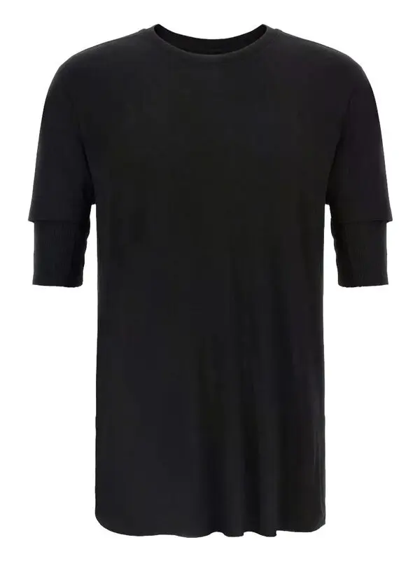 THOM KROM 940 Raw-cut Hem T-shirt - Black