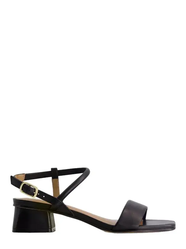 Bernardo Josei Leather Sandals - Black