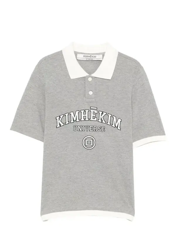 KIMHEKIM Universe Polo Shirt - Grey