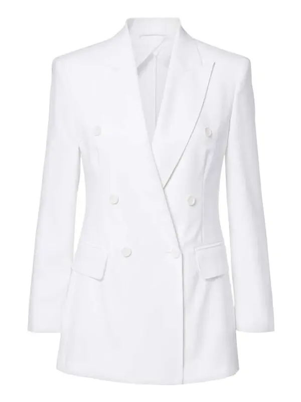 Max Mara Pagella Cotton Blazer - White