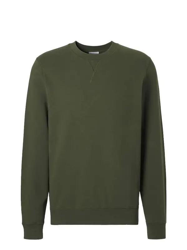 Sunspel Cotton Sweatshirt - Green