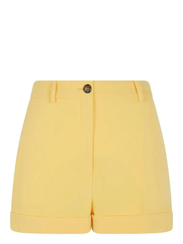 Elisabetta Franchi Tailored Shorts - Yellow