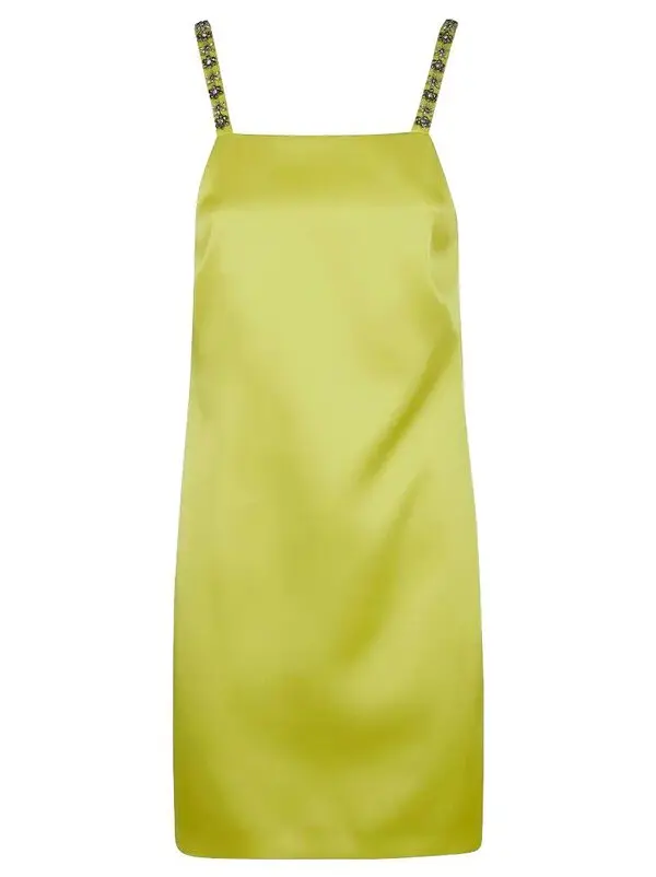 TWINSET Strappy Mini Dress - Yellow
