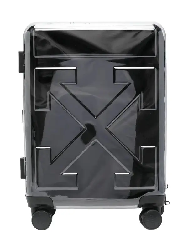Off White Quote Arrow Trolley - Black