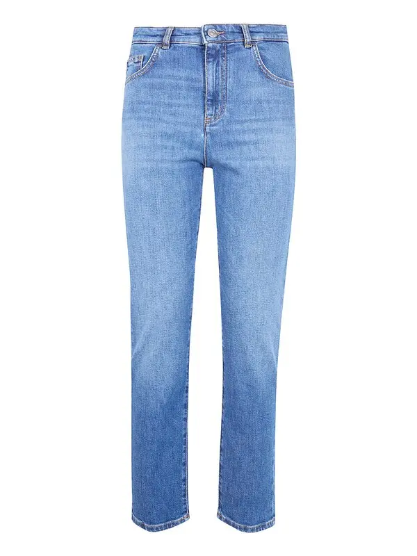Seventy Denim Stretch Mixed Wash Jeans - Blue