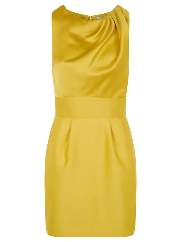 Elisabetta Franchi Mini Dress - Yellow