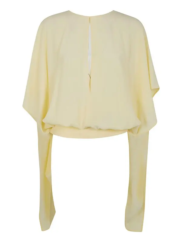 Blumarine Marocaine Top - Yellow