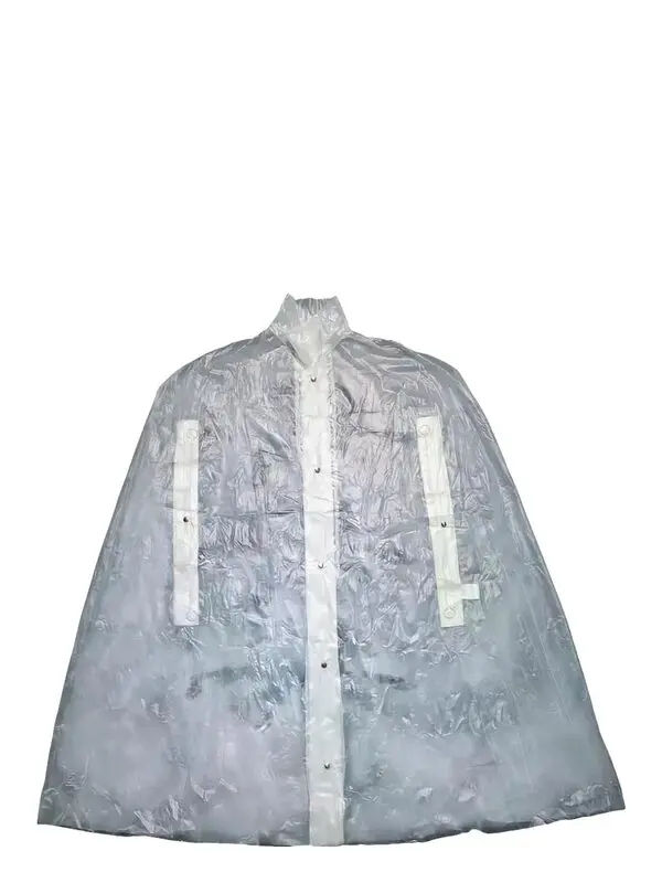 PROTOTYPES Graphic-print Raincoat - Grey