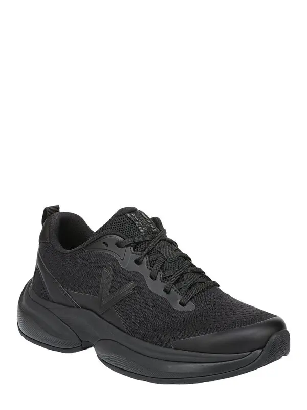 Vionic Walk Quest Athletic Sneakers - Black/black