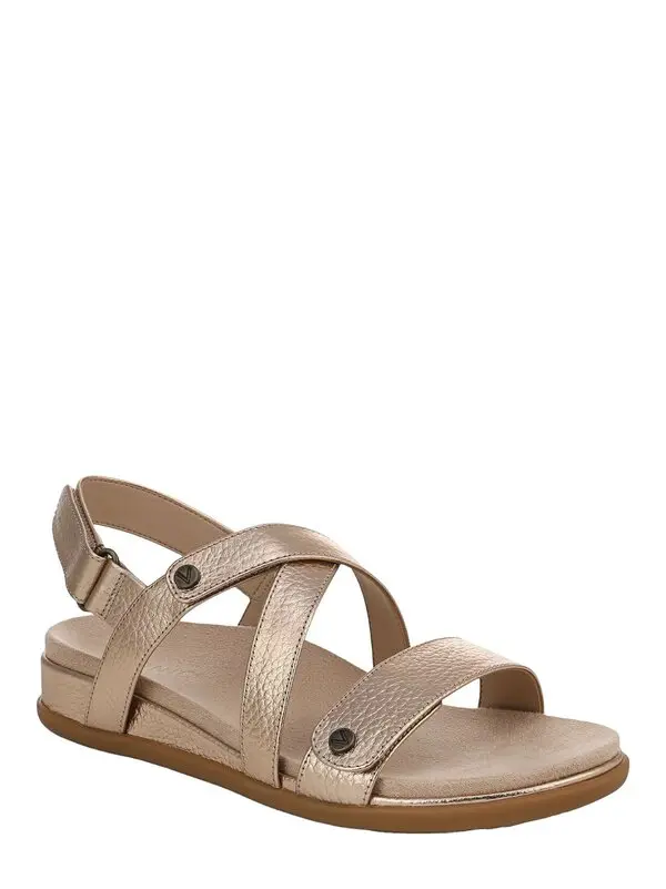 Vionic Cypress Strappy Sandal - Bronze