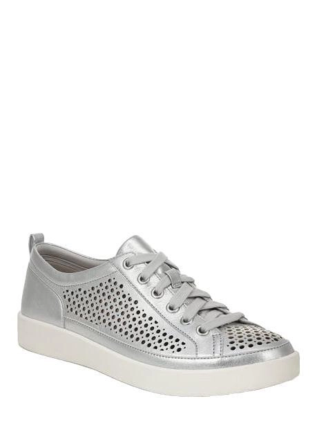 Vionic Winny Perf Sneaker - Silver Leather
