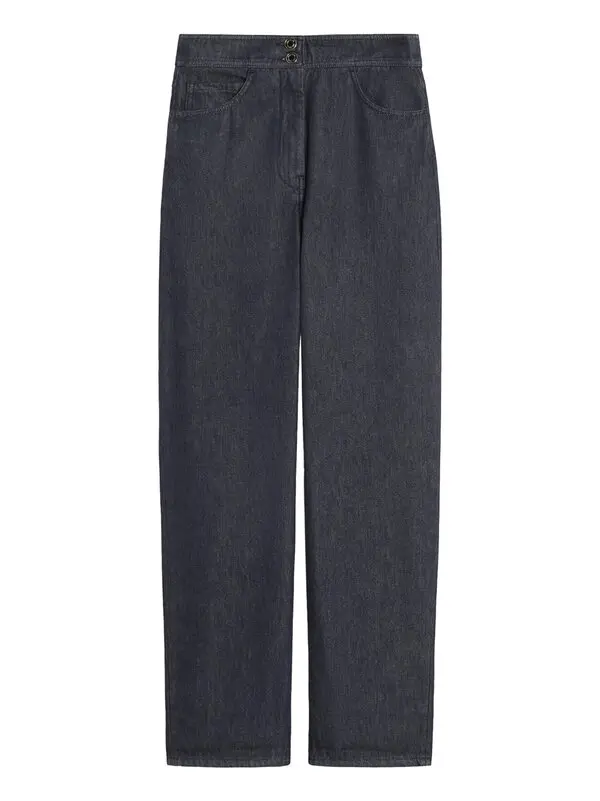 Max Mara Straight Leg Jeans - Blue