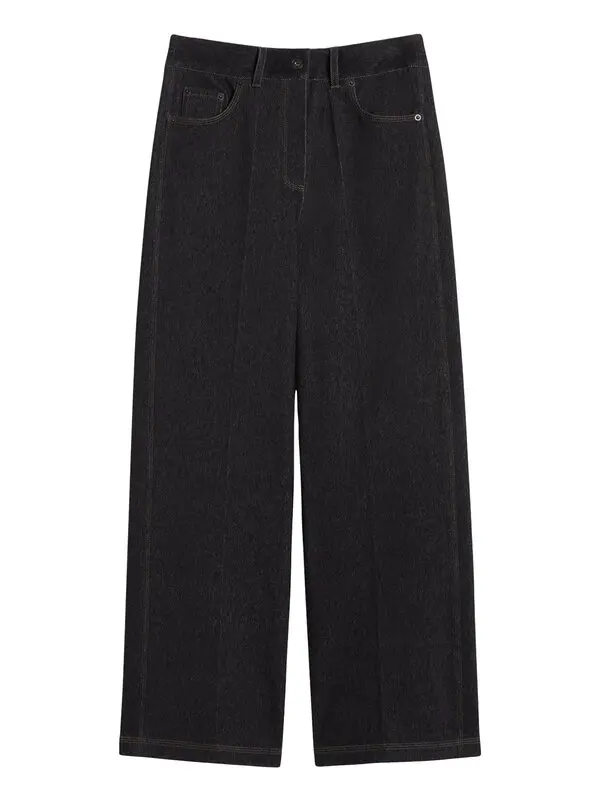 Max Mara Wide-leg Jeans - Blue