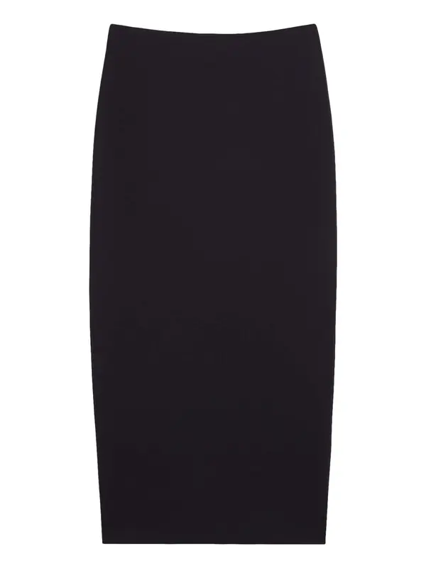 Max Mara Jersey Midi Skirt - Blue